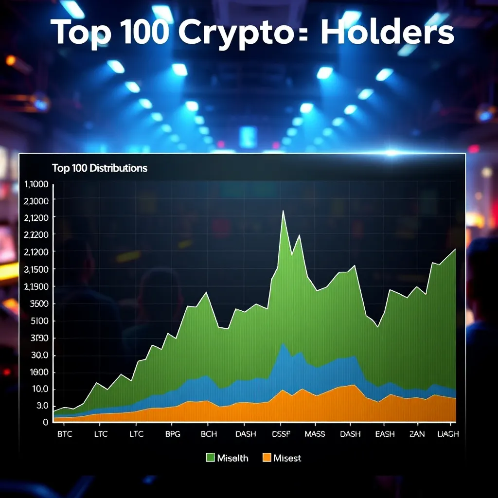 Top 100 Rich List Distribution of Major Crypto Coins | BlockNuggets